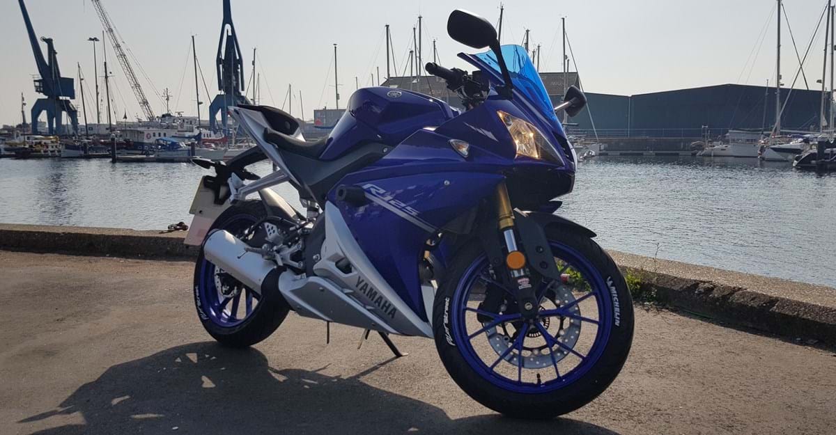 Yamaha Yzf R125 Blue Petrol 2014 In Stokenchurch