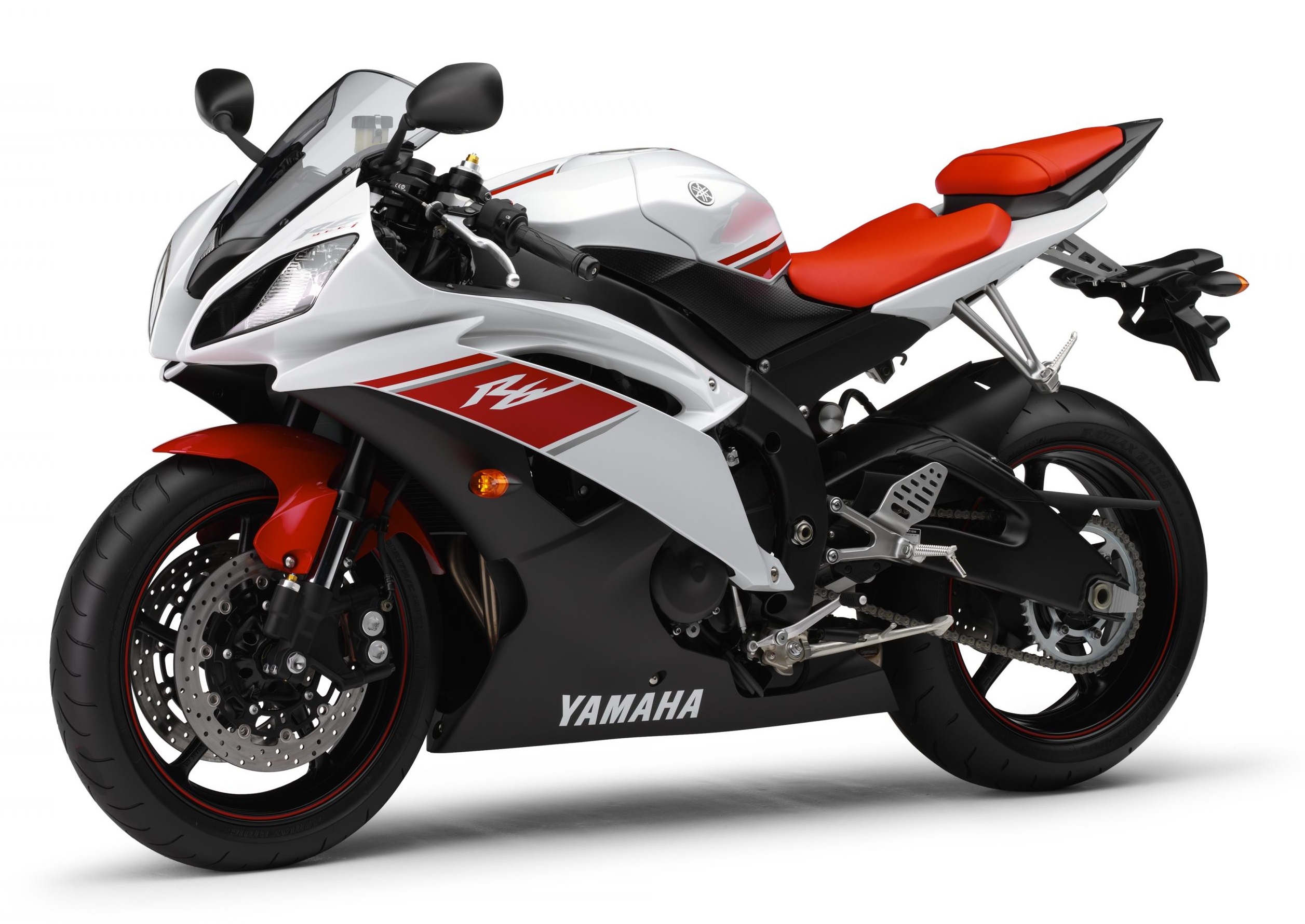 Yamaha R6 Red And White